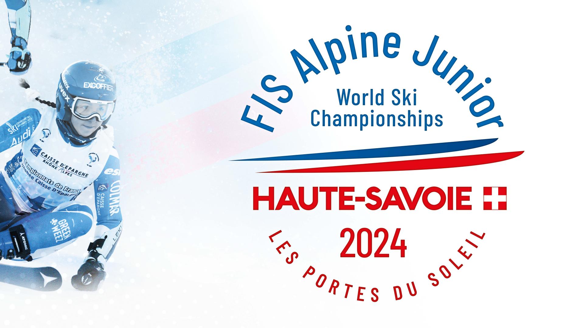 JUNIOR WORLD CHAMPIONSHIP 2024 ALPINE SKIING | Portes du Soleil JUNIOR ...